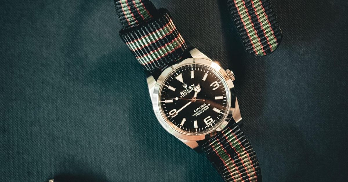 Needed a change: Rolex Explorer 39 on a nato strap 😁 | WatchCrunch