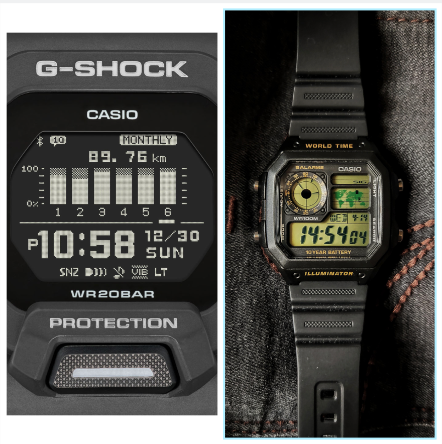 What are your thoughts on the font of the display in a Casio G-Shock ...