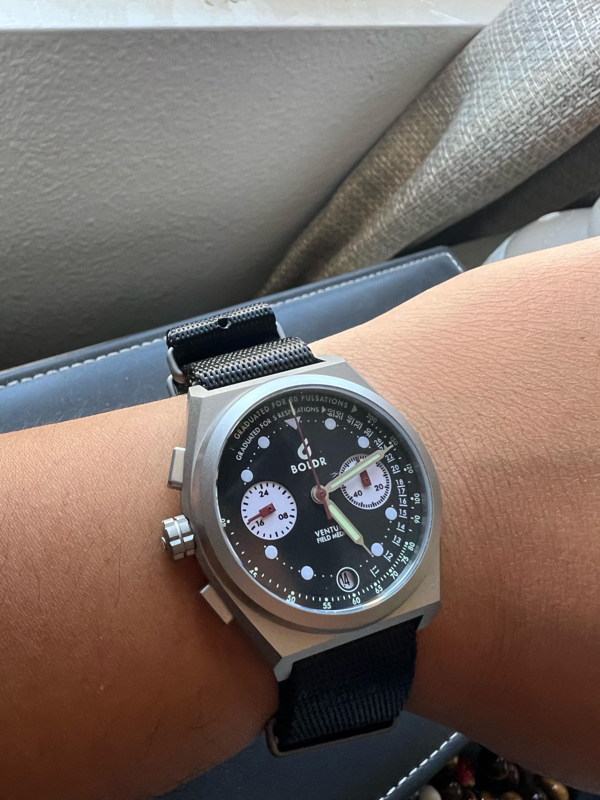 Boldr Venture Field Medic Chronograph | WatchCrunch