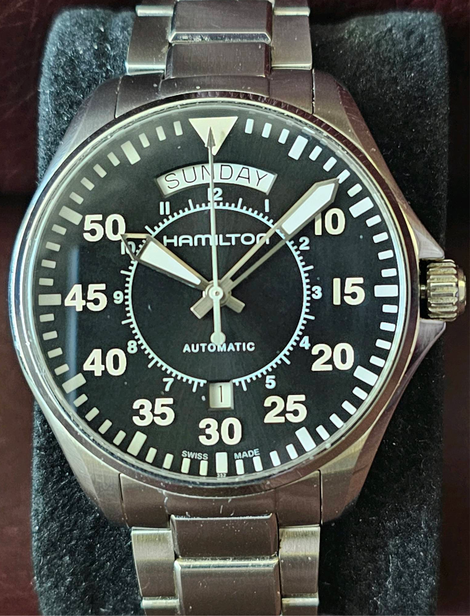 Hamilton Khaki Aviation H64615135 | WatchCrunch
