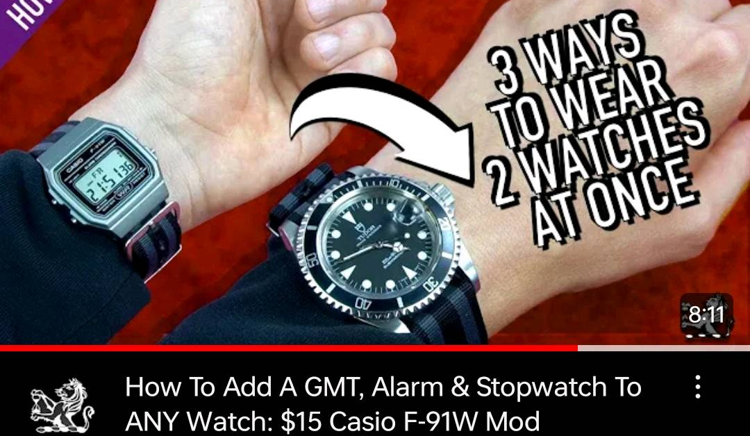"Two Watches One Strap" | WatchCrunch