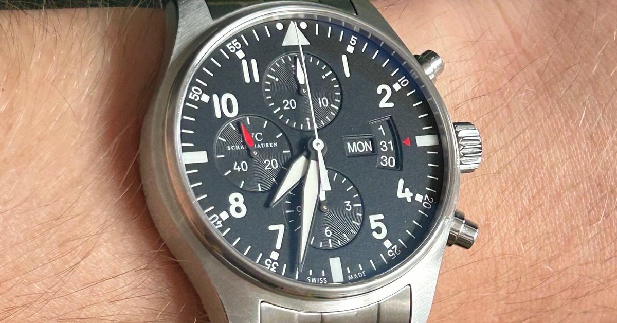 My first flieger! A IWC Chrono Pilot ️ | WatchCrunch