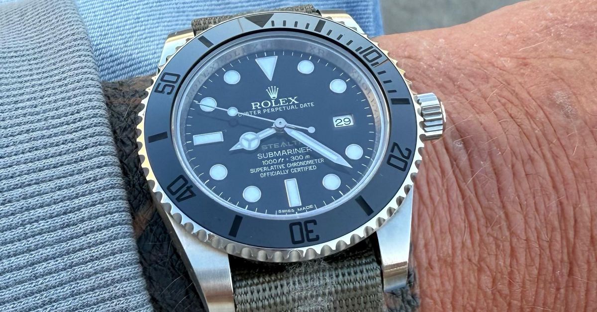 Rolex Submariner Date “ Project X Stealth “ | WatchCrunch
