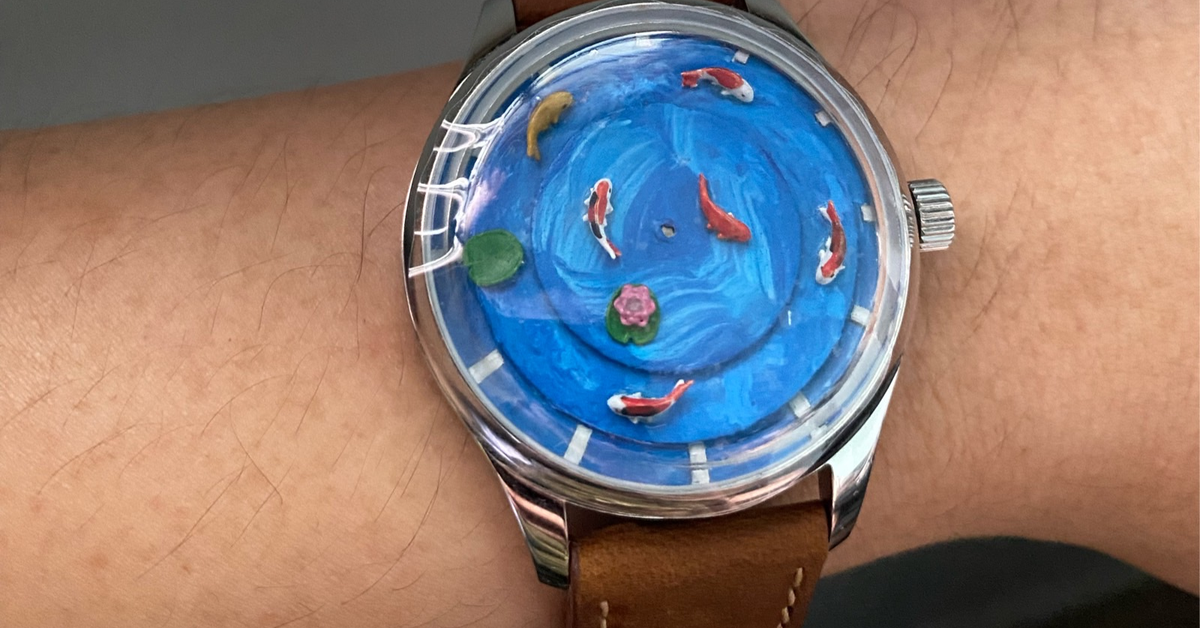 “A Little Imagination” with A Customed Nature Inspired Watch | WatchCrunch