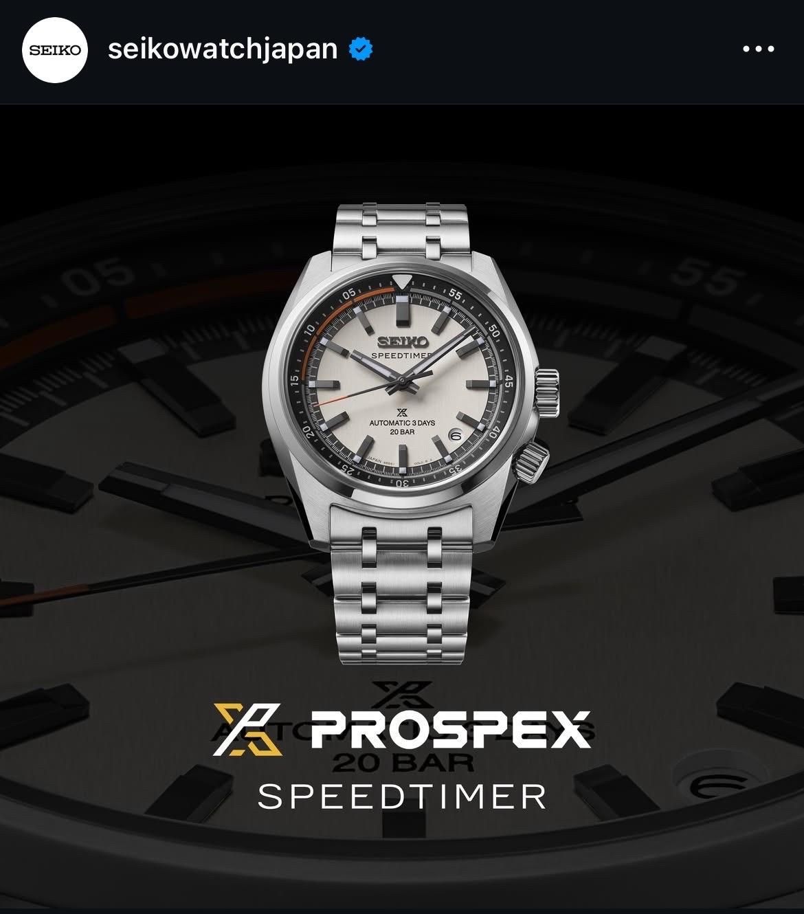 New Speedtimer on the block | WatchCrunch