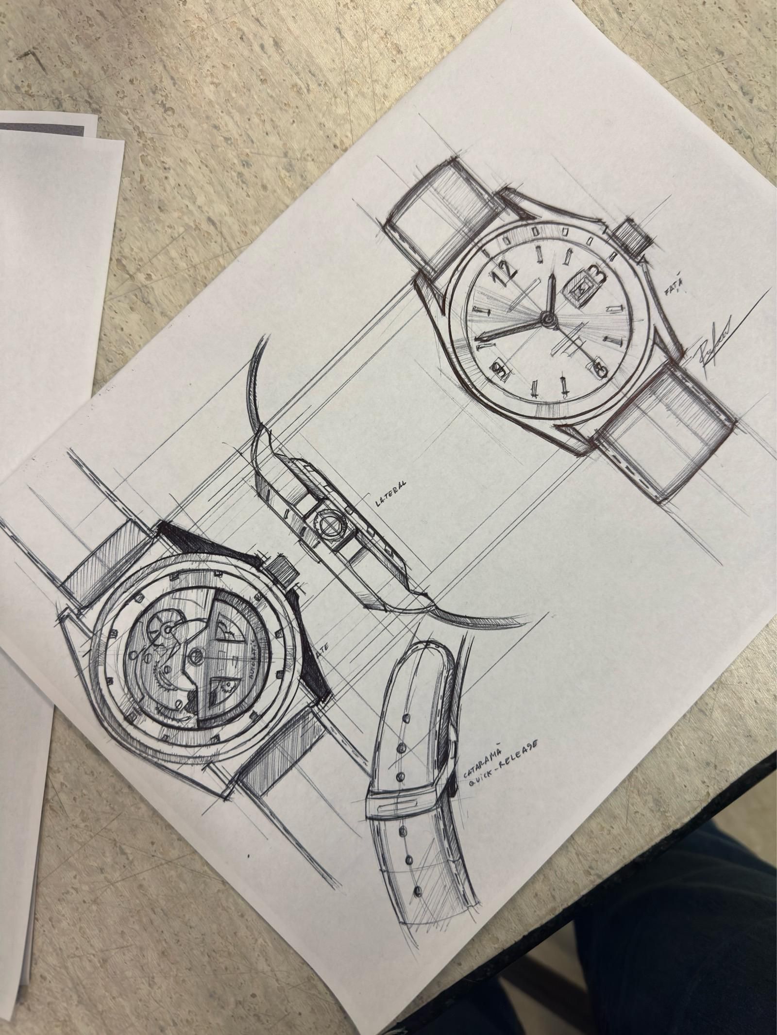 Watch Design (Sketch and 3D) | WatchCrunch