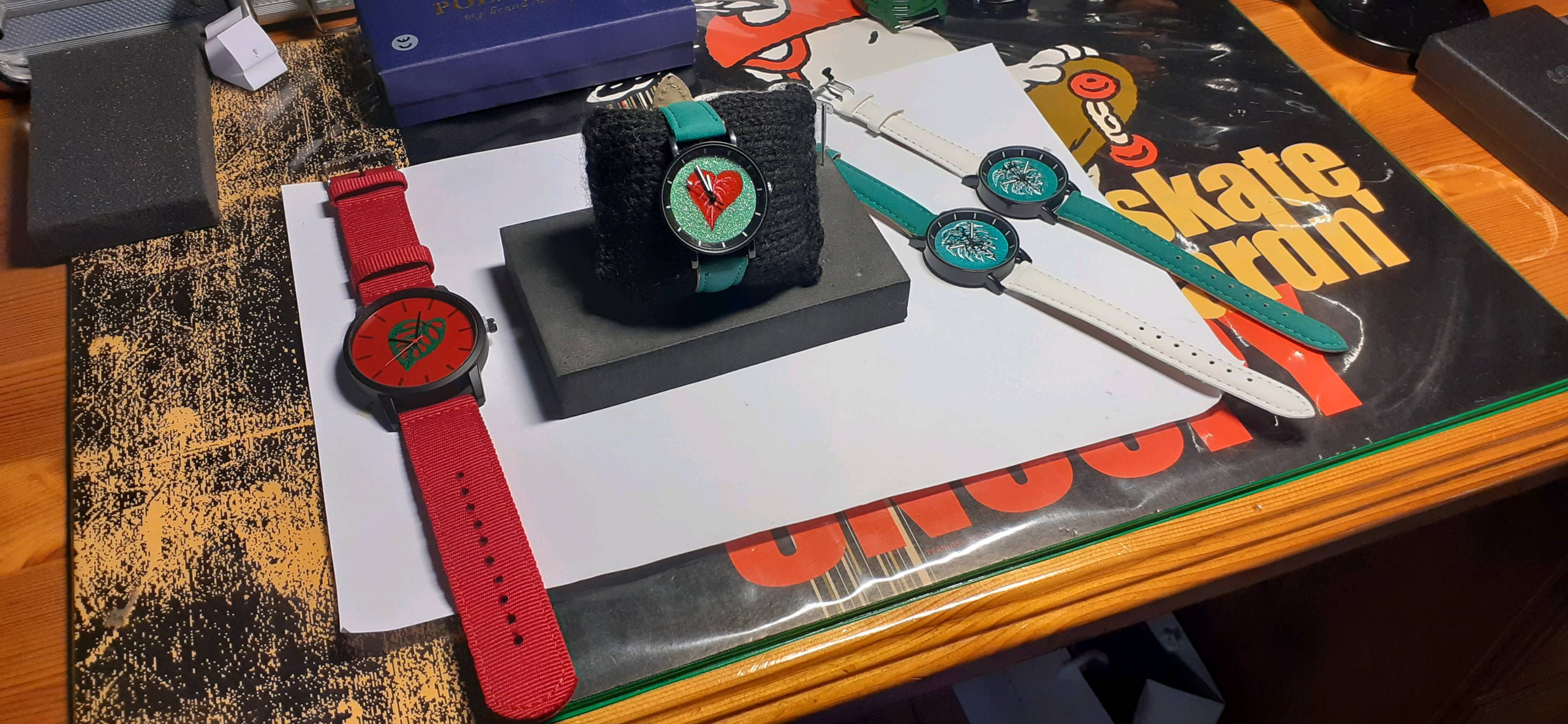 Some more dial painting. | WatchCrunch