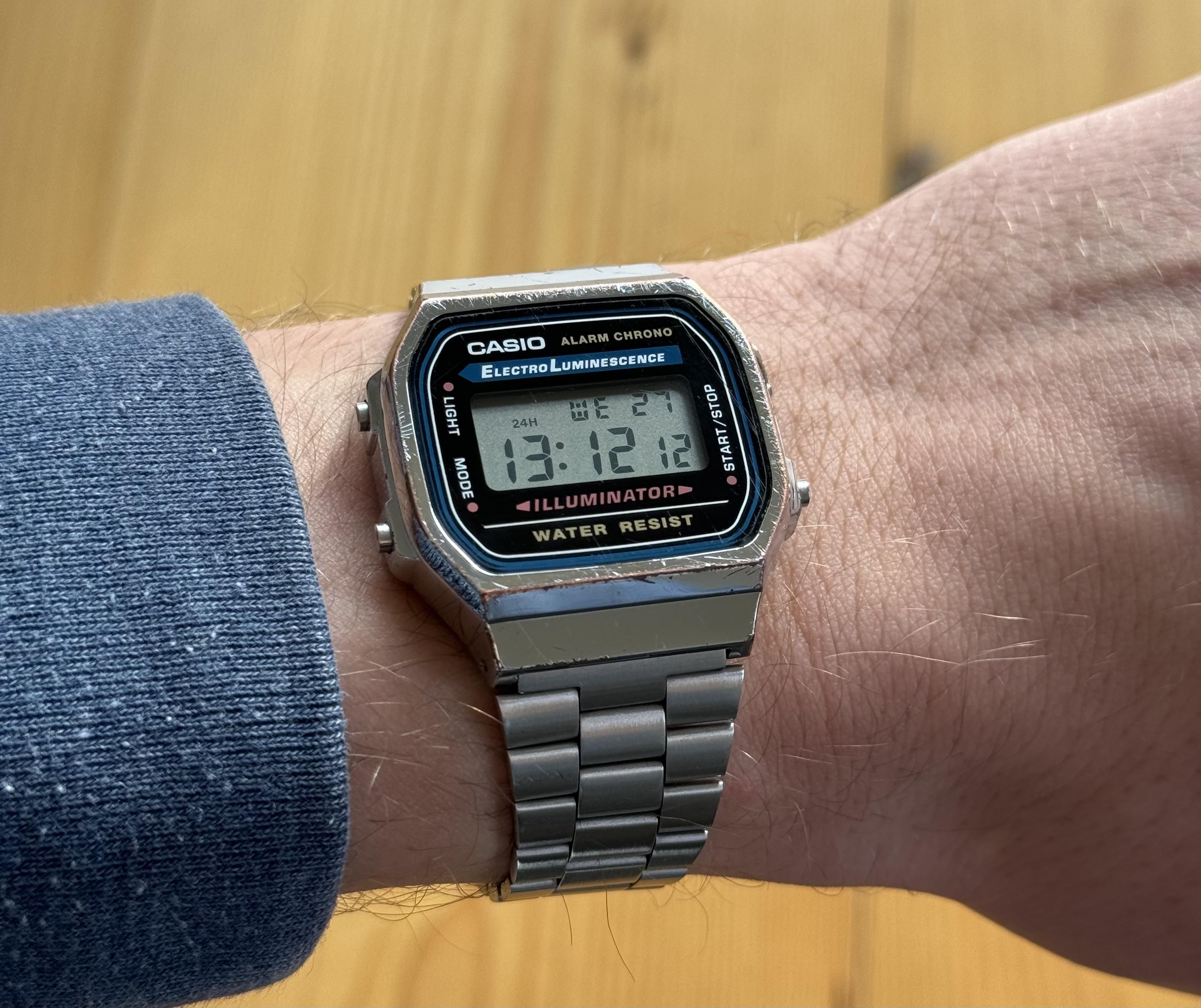 First post: about my most worn watch ever: Casio A168 | WatchCrunch