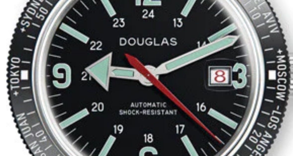 How to read GMT time on a Douglas/Wolbrook? | WatchCrunch