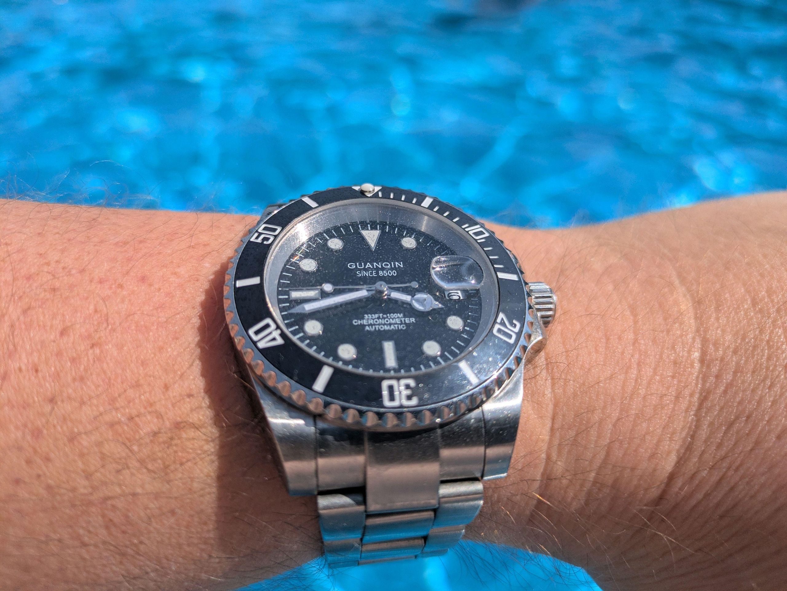 Guanqin Submariner - Pool Safe and Just Fun | WatchCrunch