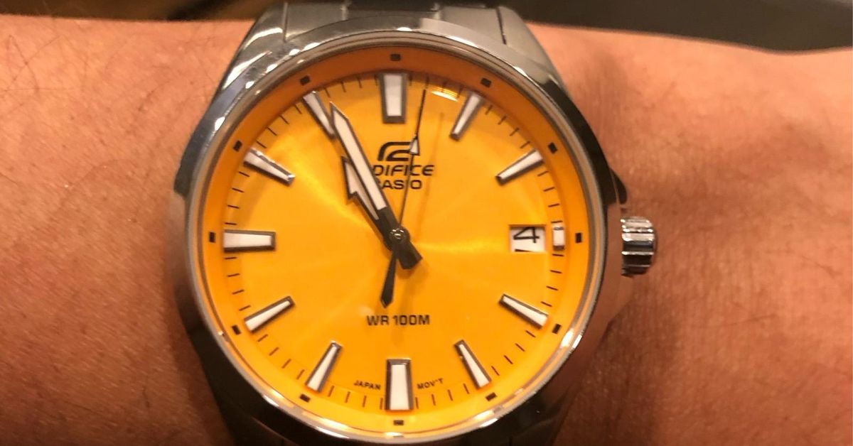 Casio Edifice EFV-100D-9AVUEF | WatchCrunch