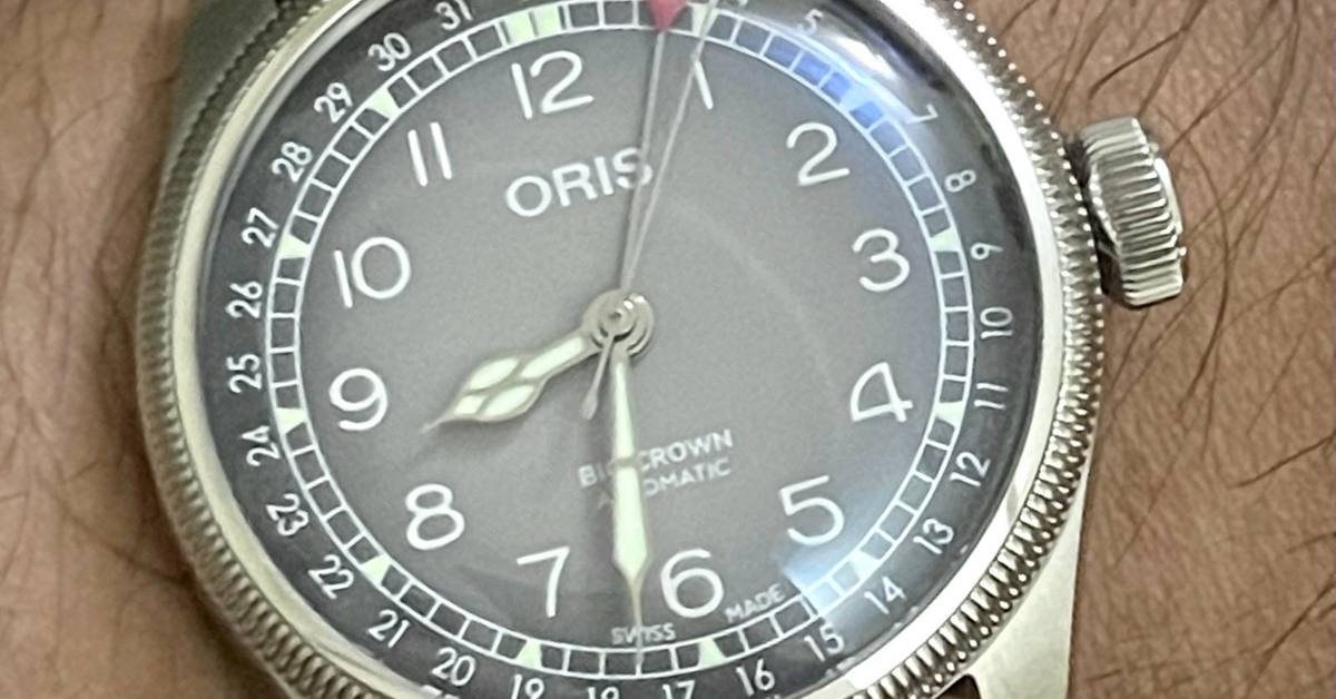 Oris Big Crown Pointer Date x Cervo Volante | WatchCrunch