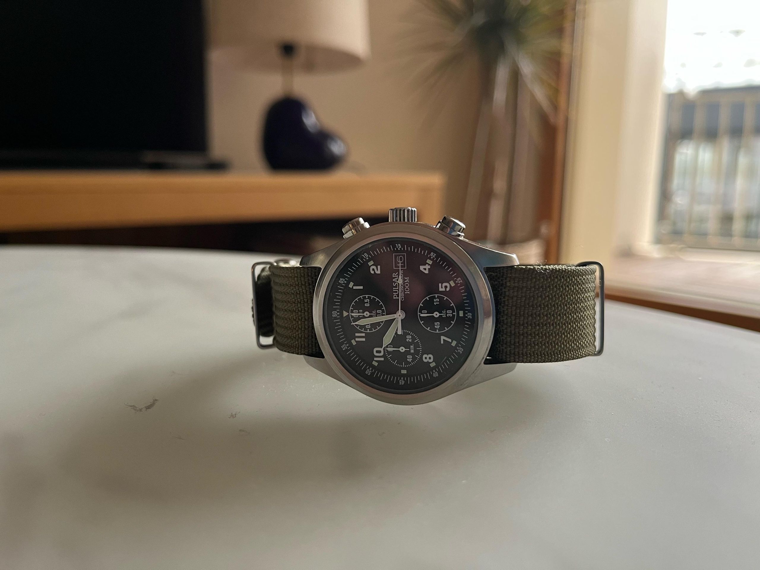 Pulsar 1st Generation Chronograph V657-X063 | WatchCrunch