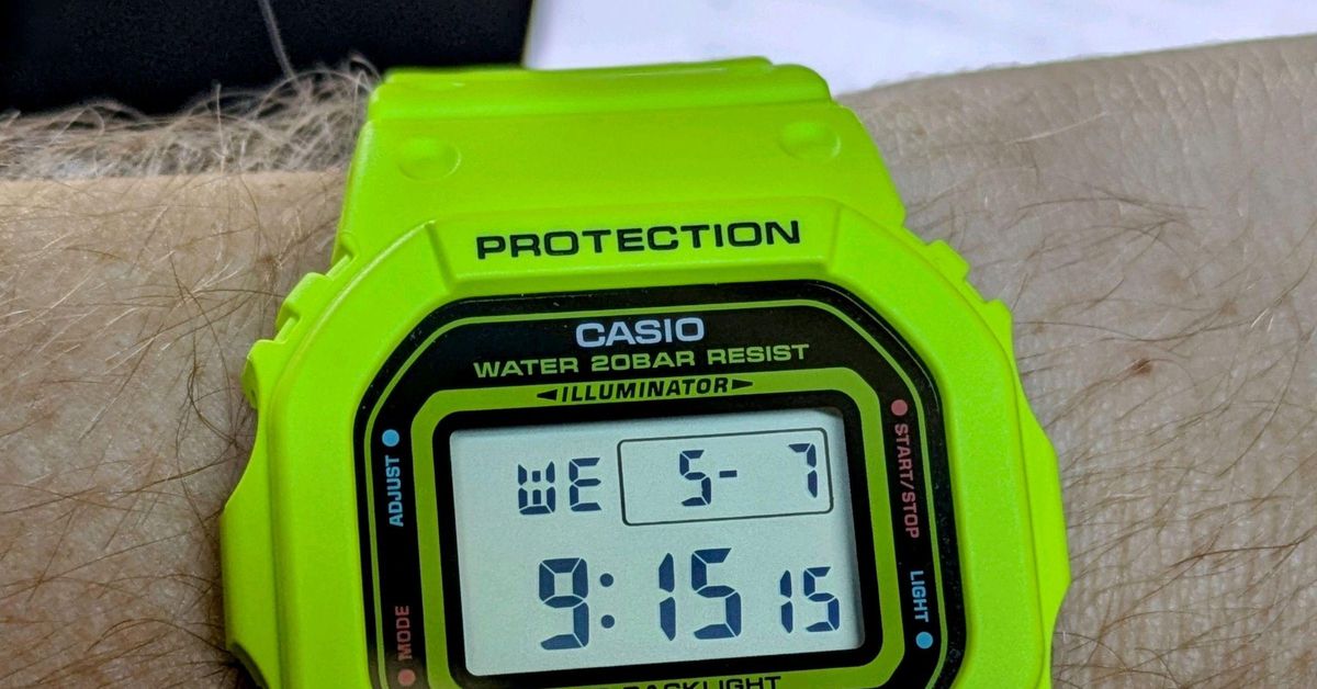 Casio G-Shock DW5600EP-9 | WatchCrunch