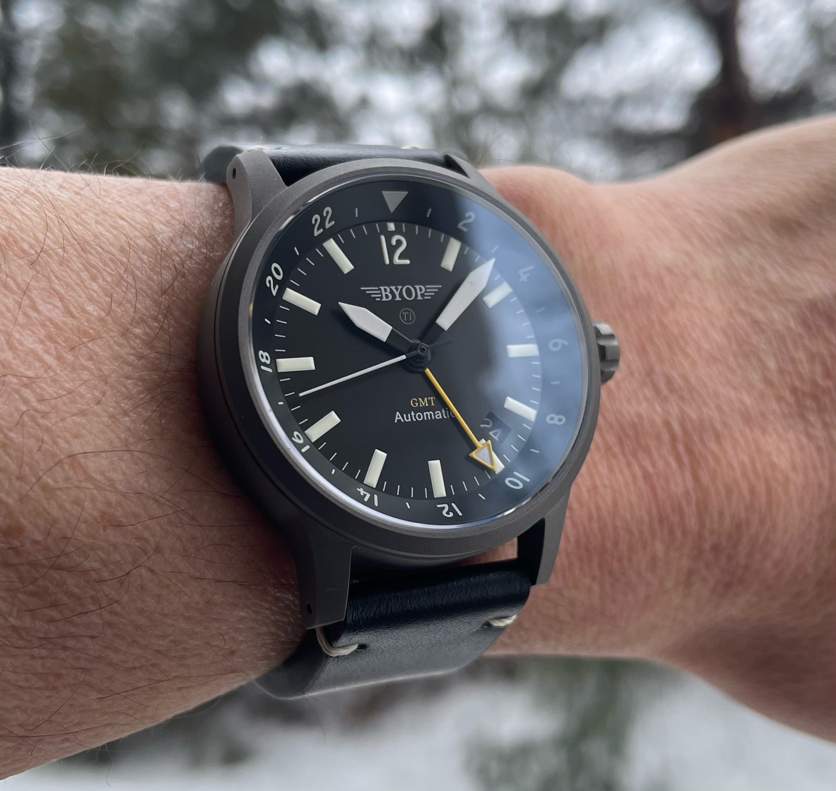BYOP GMT Pilot watch | WatchCrunch