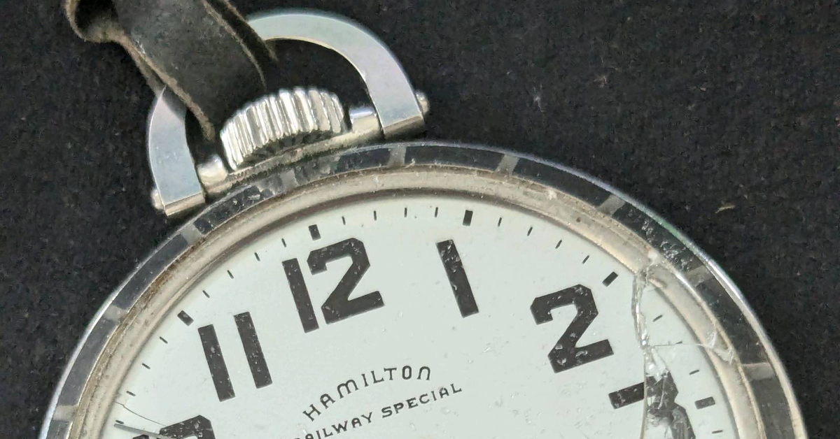 Beautiful Hamilton 1950 railroad watch | WatchCrunch