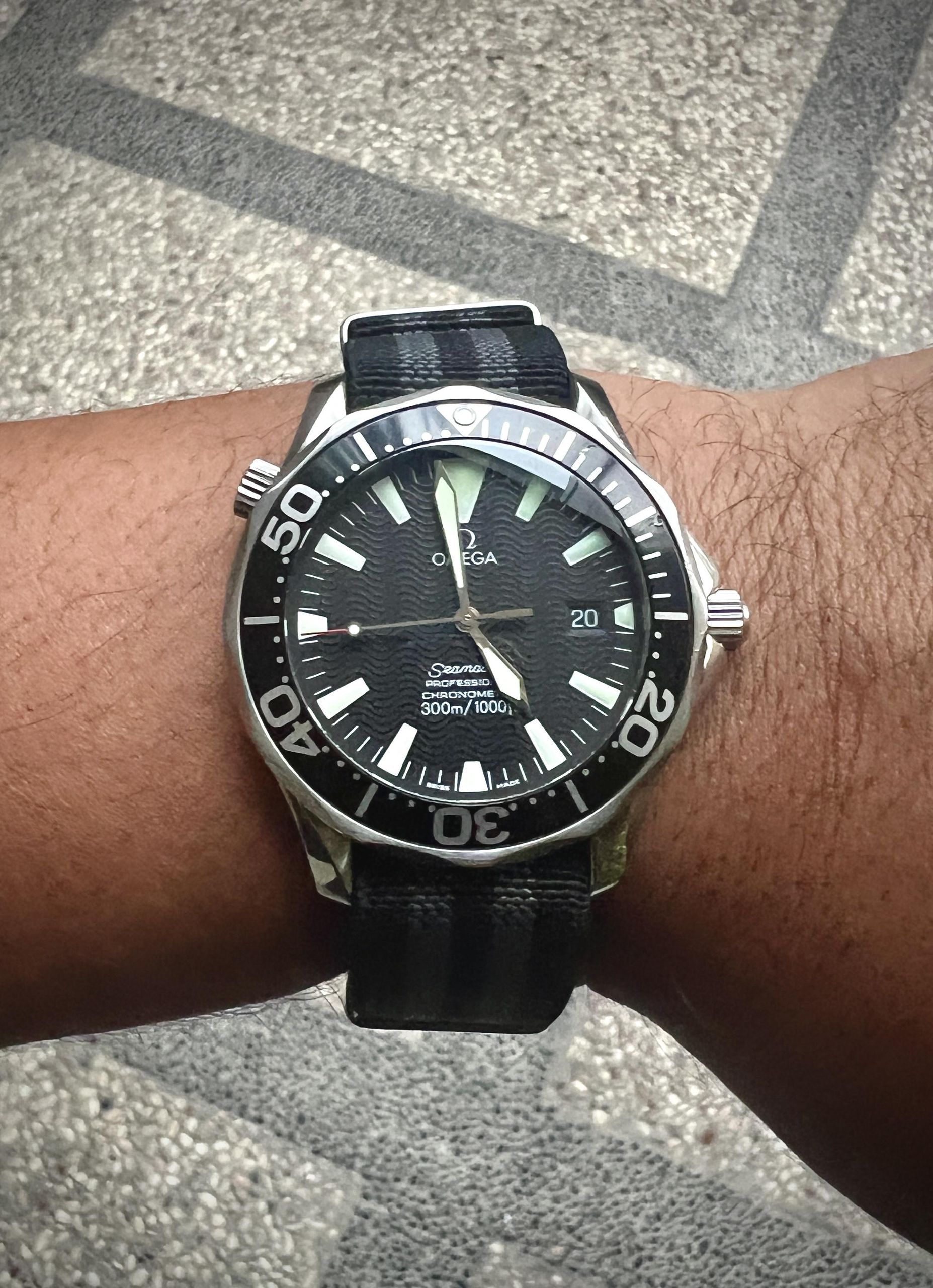 Omega Seamaster 2254.50 is a strap monster | WatchCrunch