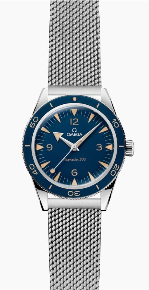 Thoughts about an Omega mesh bracelet on a Seamaster 300 | WatchCrunch