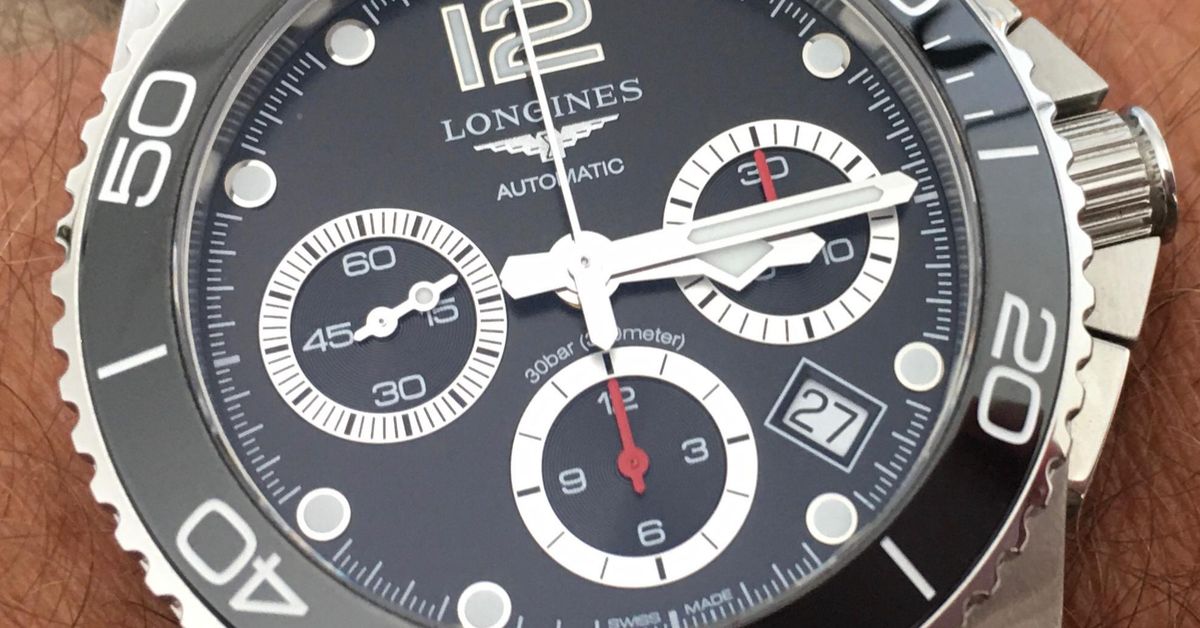 Longines Hydroconquest Chronograph Review | WatchCrunch