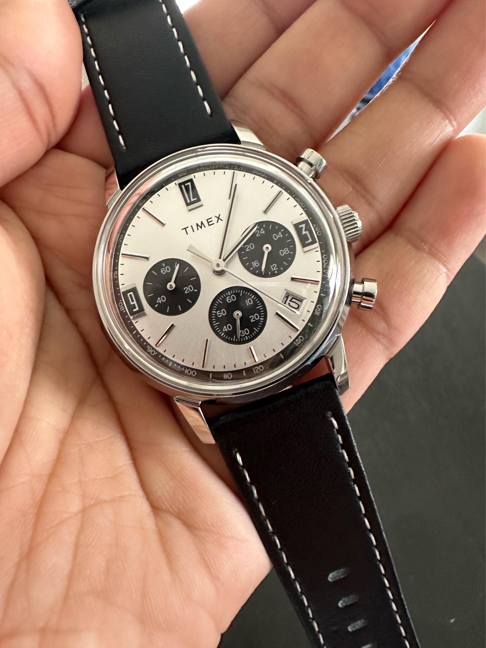 NWA: Timex Marlin Chrono (First Panda) | WatchCrunch