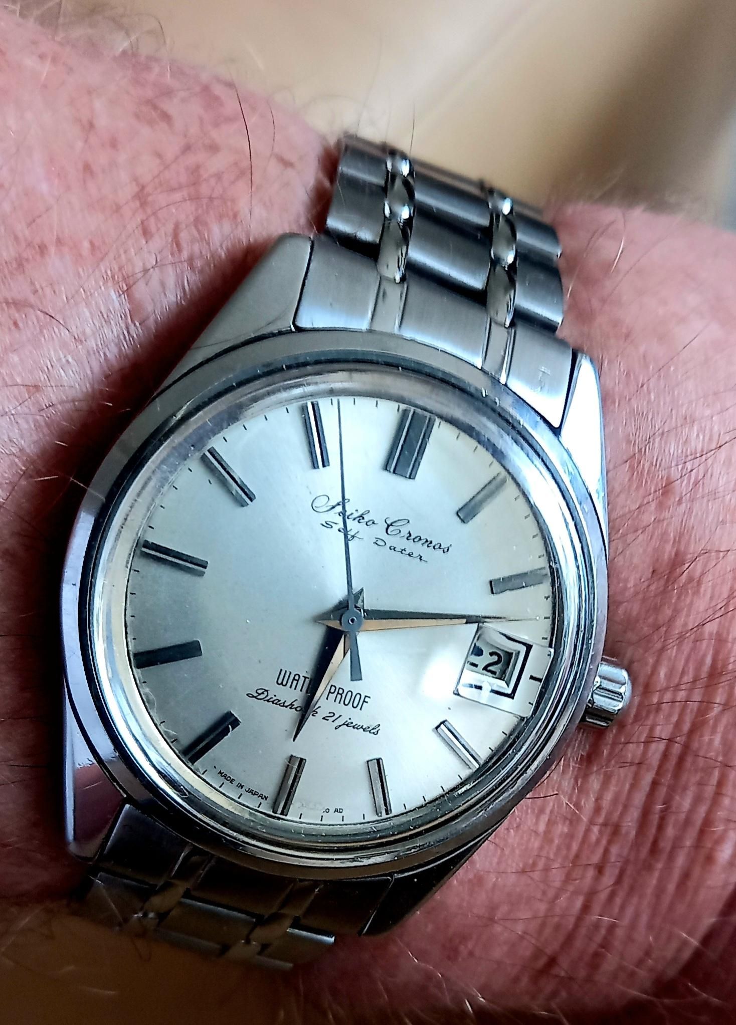 1964 SEIKO Cronos 718990 Self Dater😃 | WatchCrunch