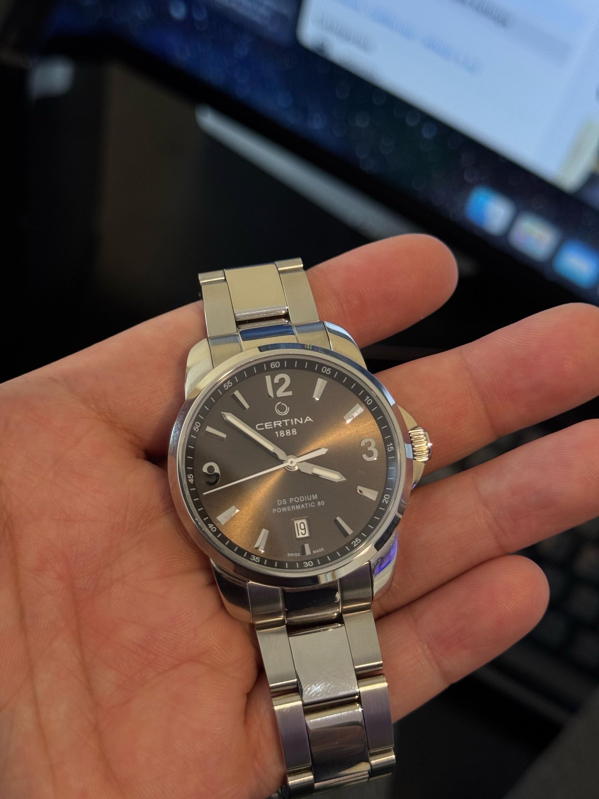 Certina DS Podium in Sunburst Brown 🤩 | WatchCrunch