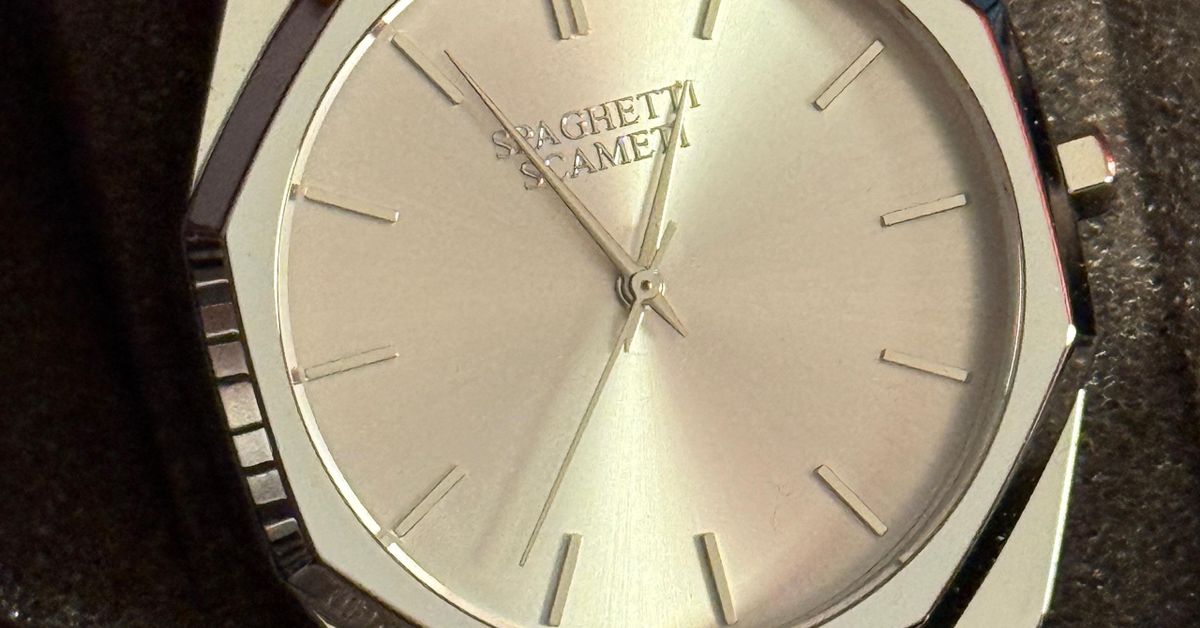 Spaghetti Scameti iCon Watch | WatchCrunch