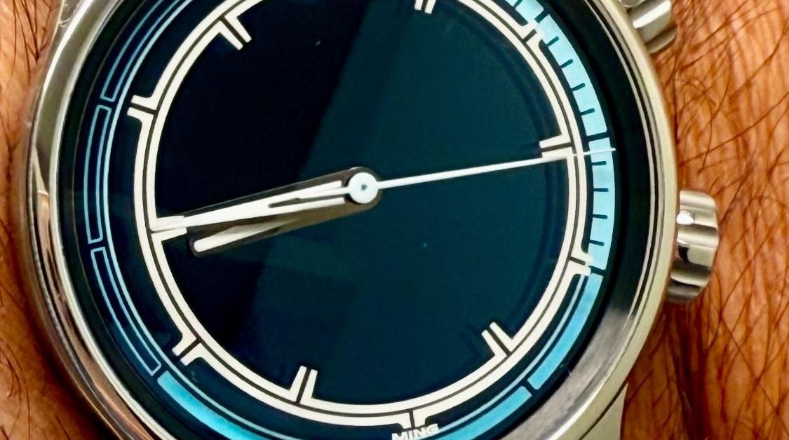 Newest Addition: MING 37.09 Bluefin | WatchCrunch