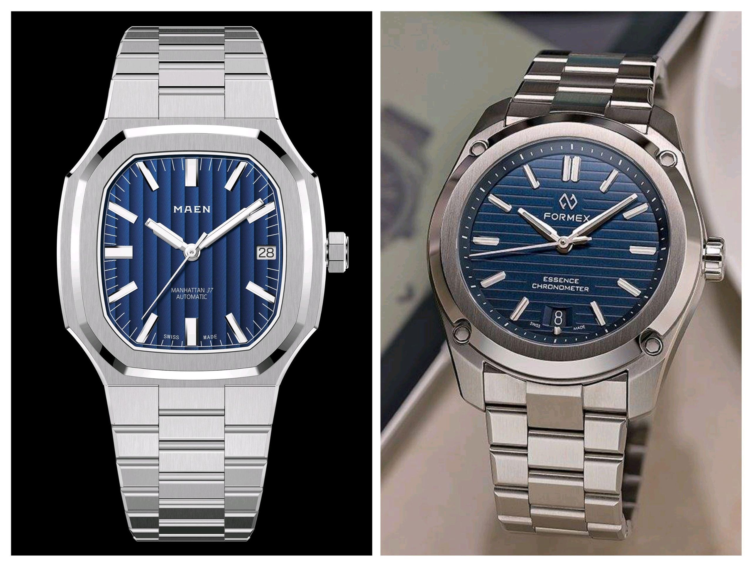 Formex essence 39 vs Maen Manhattan 37 | WatchCrunch