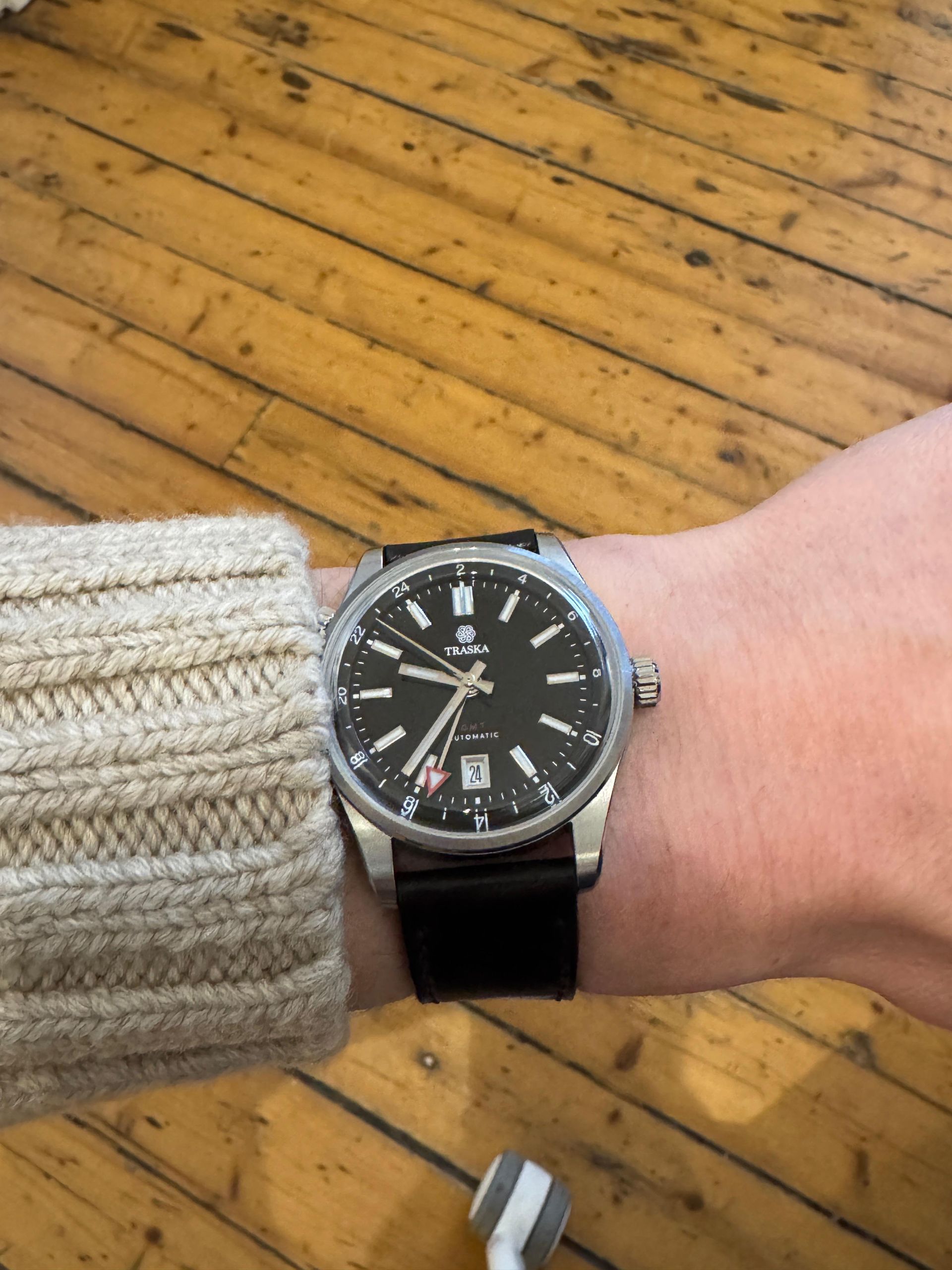Traska Venturer and Aaron’s Bespoke Straps | WatchCrunch