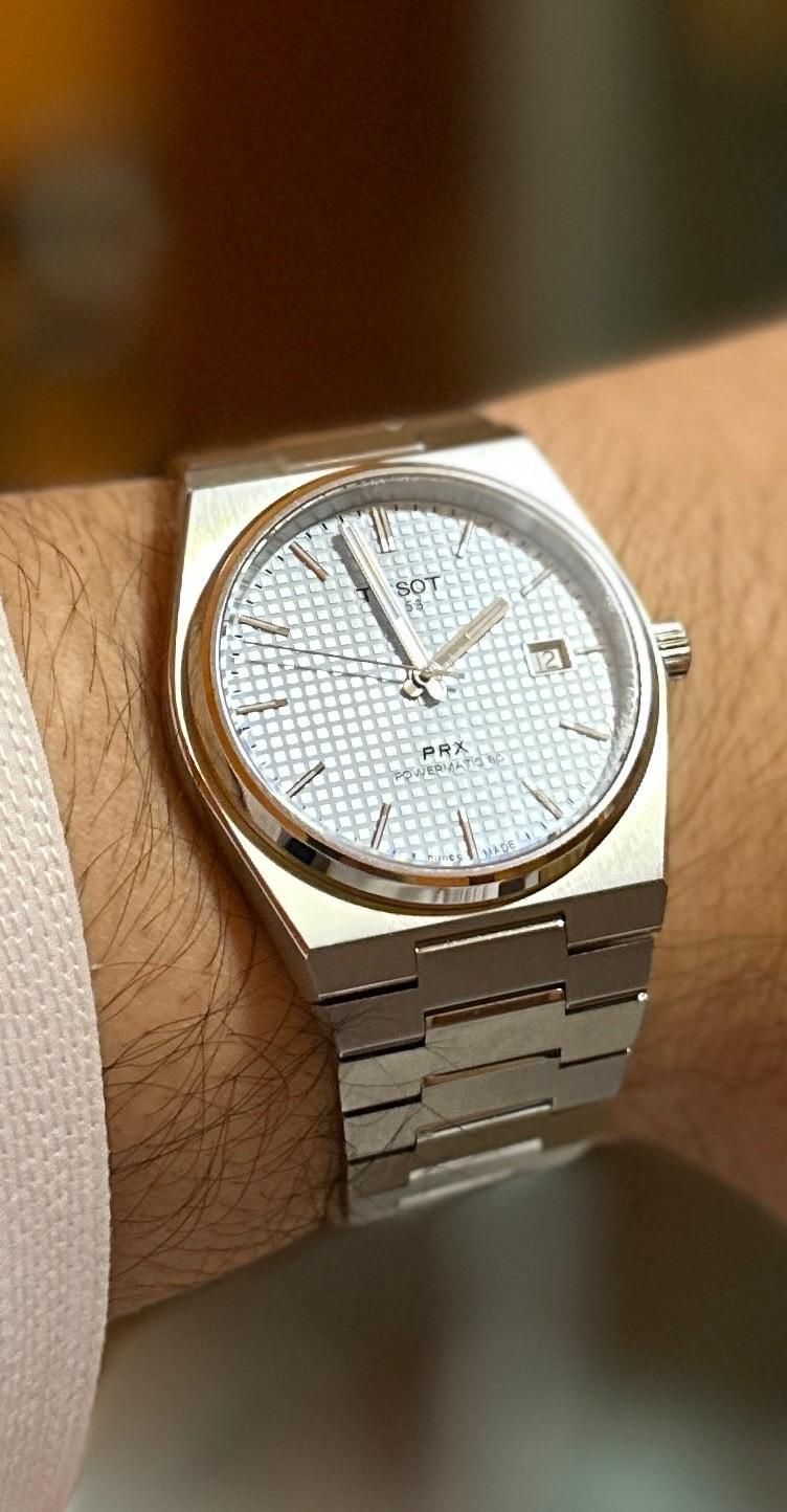 [Tissot] PRX Tiffany Blue / Ice Blue | WatchCrunch