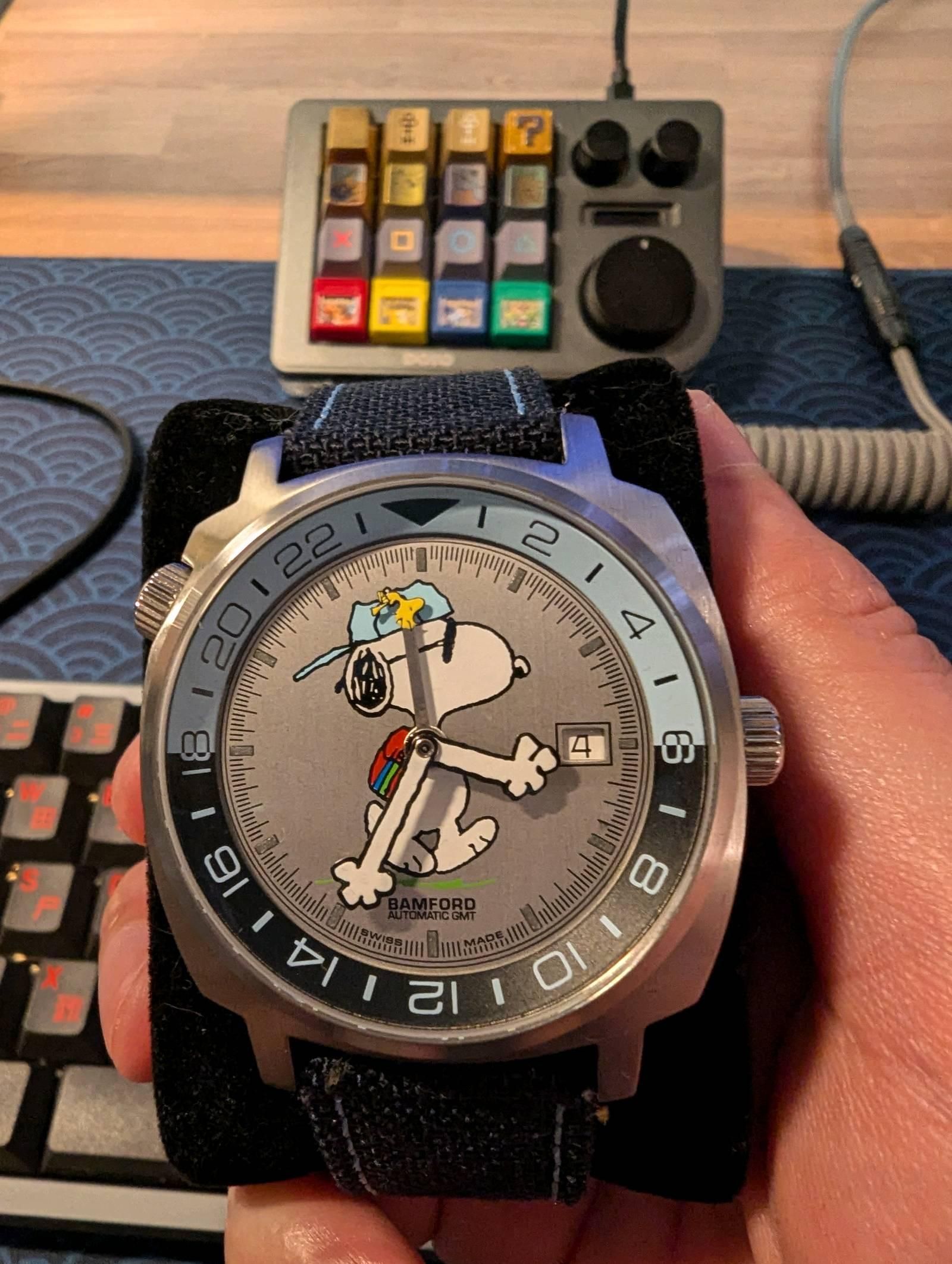 Bamford 'On Campus' Snoopy GMT (Watches@ Edition) | WatchCrunch