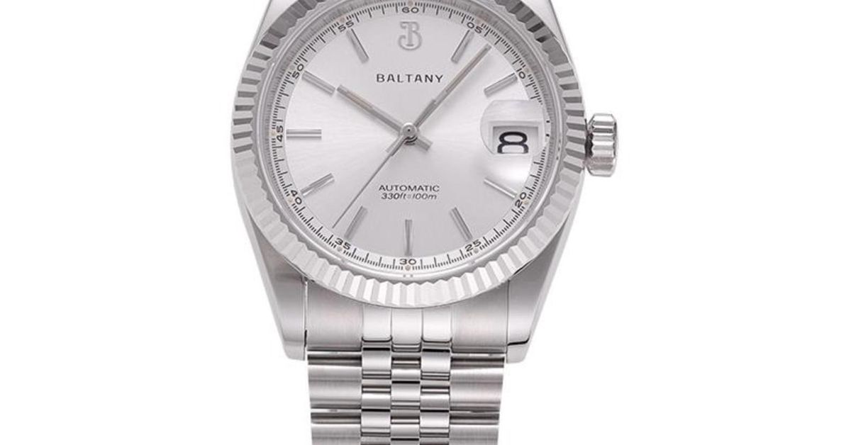 Baltany S4084 36mm Datejust homage + engraved rehaut! | WatchCrunch