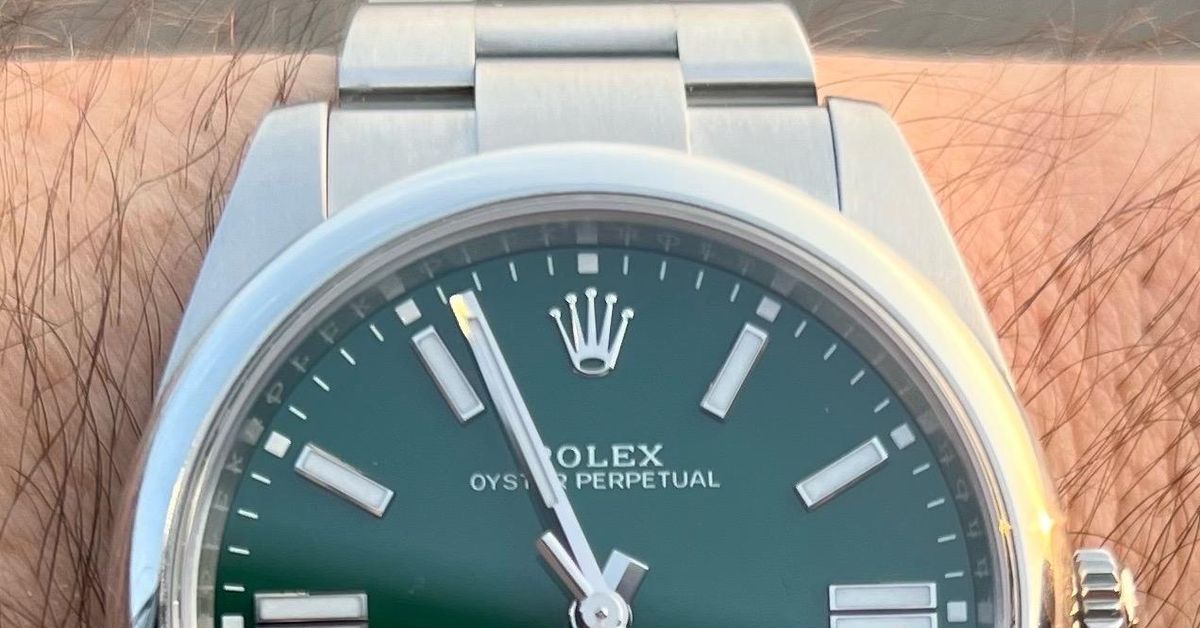 Rolex OP41 Green | WatchCrunch