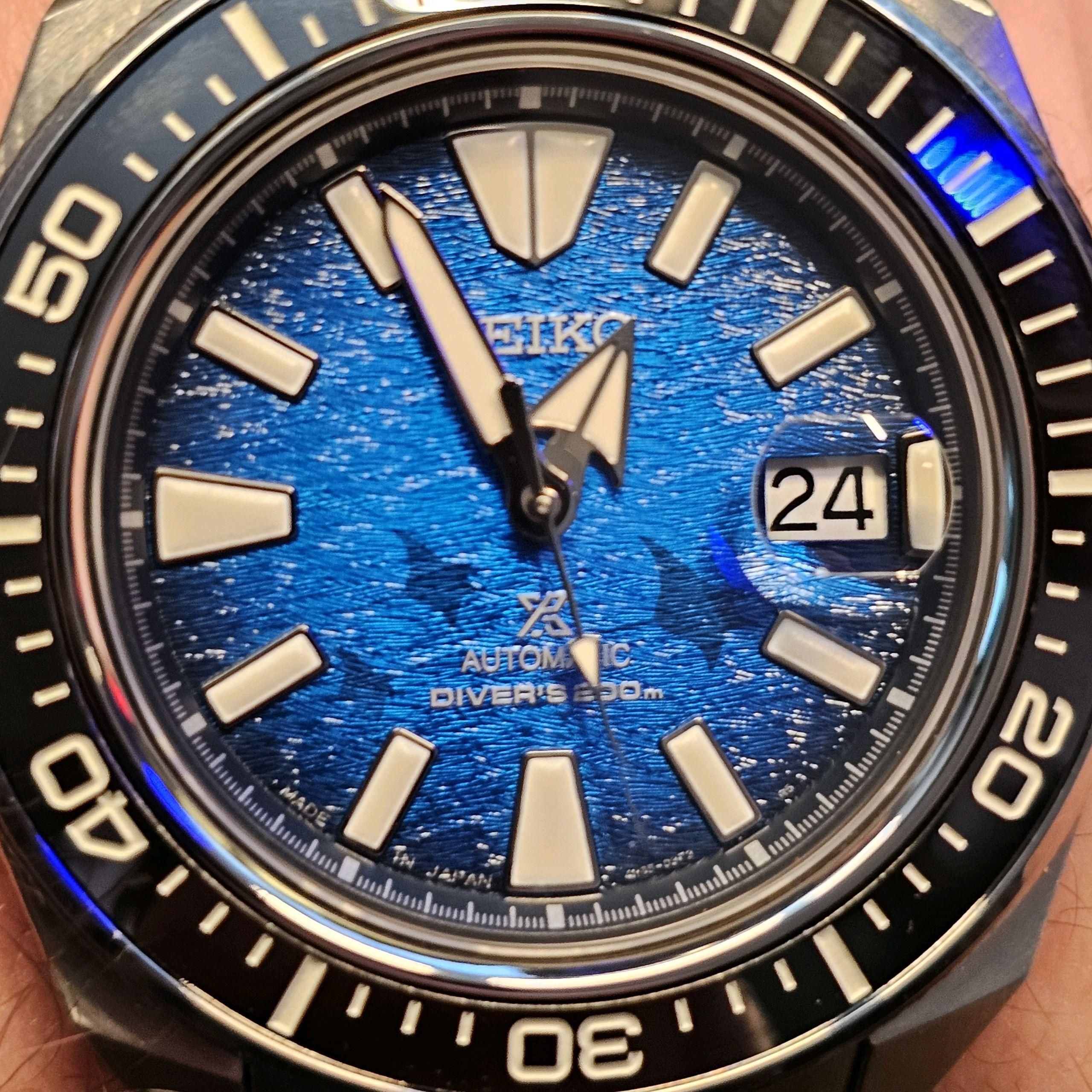 Seiko King Samurai Manta Ray | WatchCrunch