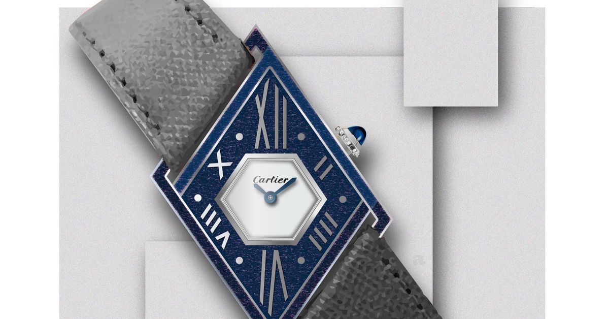 Cartier Asymétrique drawing | WatchCrunch