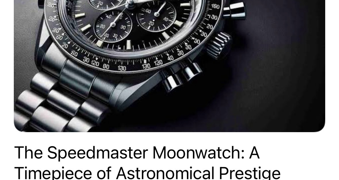 AI Journalism?! AI generated frankenstein Omega Speedmaster?? | WatchCrunch
