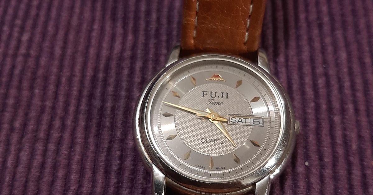 My first watch ever from 28 yrs ago. Fuji Time. | WatchCrunch