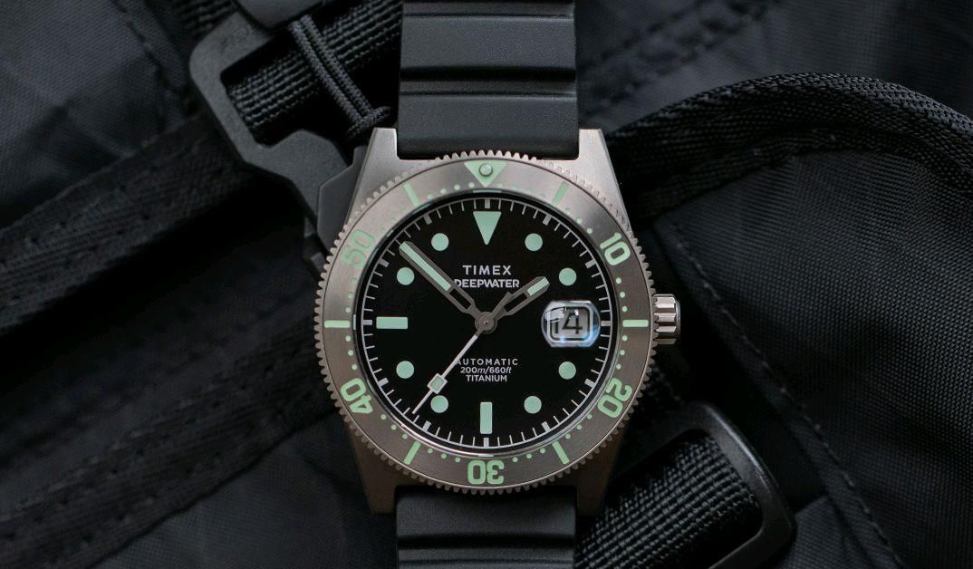New Timex Deepwater Reef in titanium | WatchCrunch