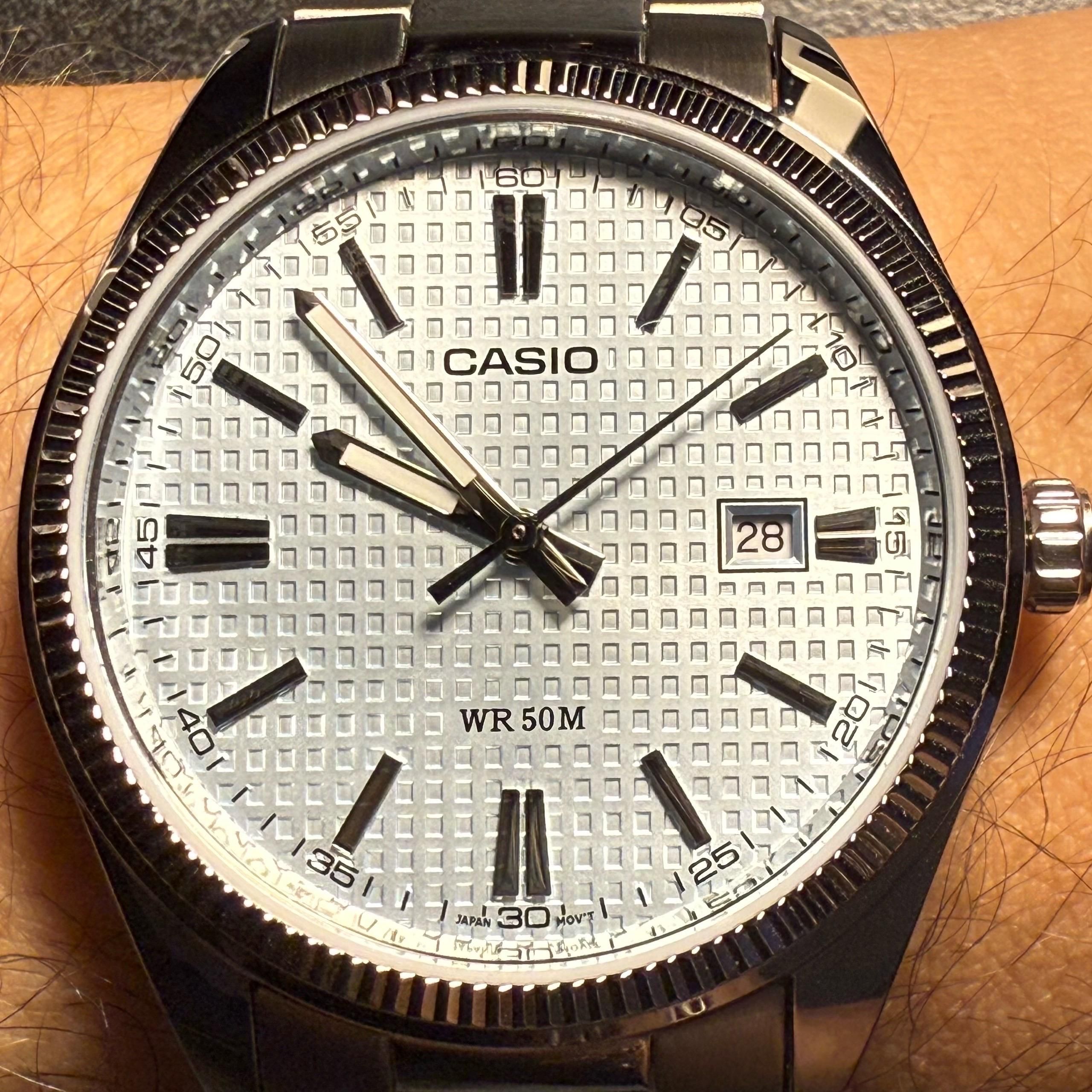 SummerTime Vibes v17 NWA - Casio Stainless Steel 3-hand Analog Quartz ...