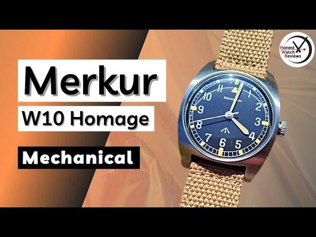 Merkur/Seizenn W10 Homage Military Field Watch | WatchCrunch