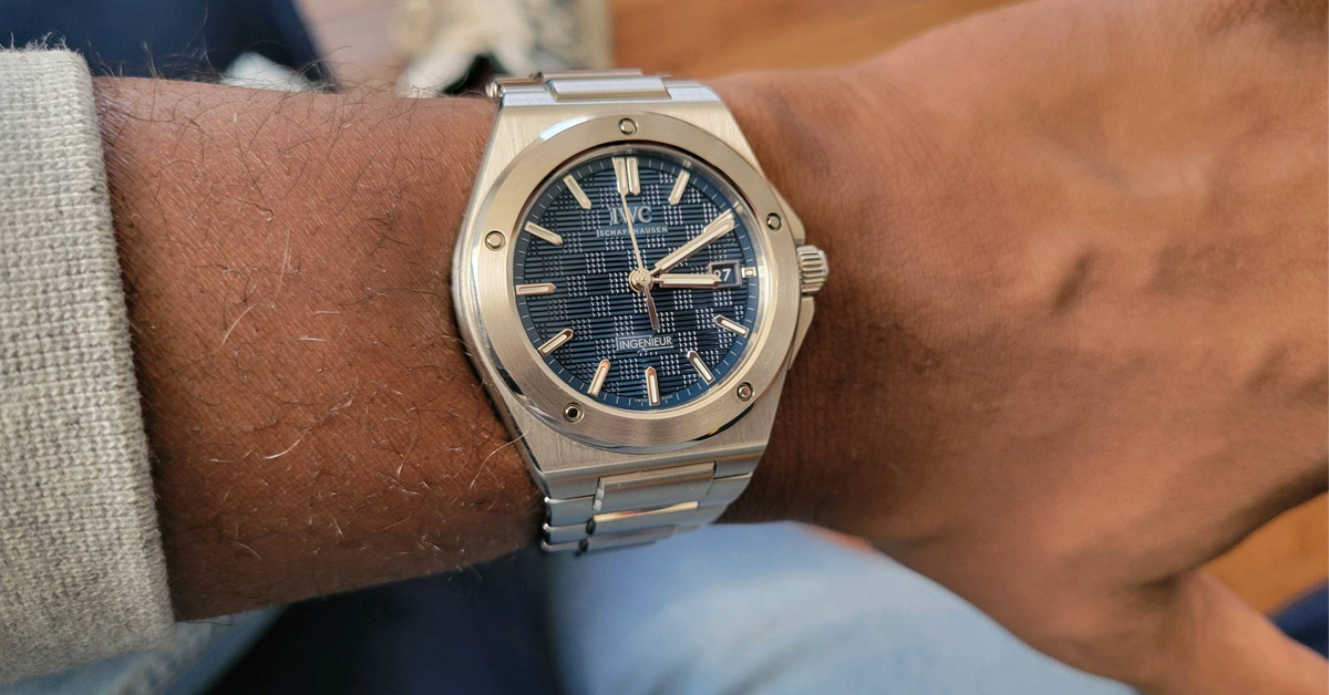 IWC Ingenieur 40 Blue: A One Week Review | WatchCrunch