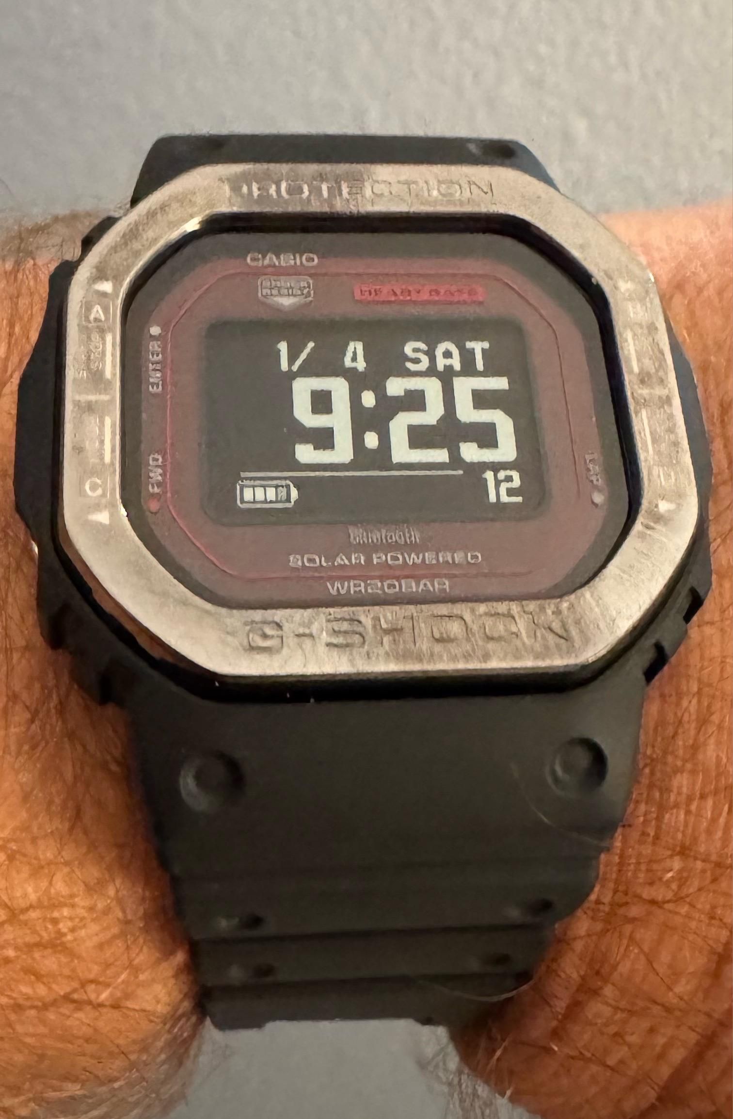 G-Shock DWH 5600 Solar | WatchCrunch