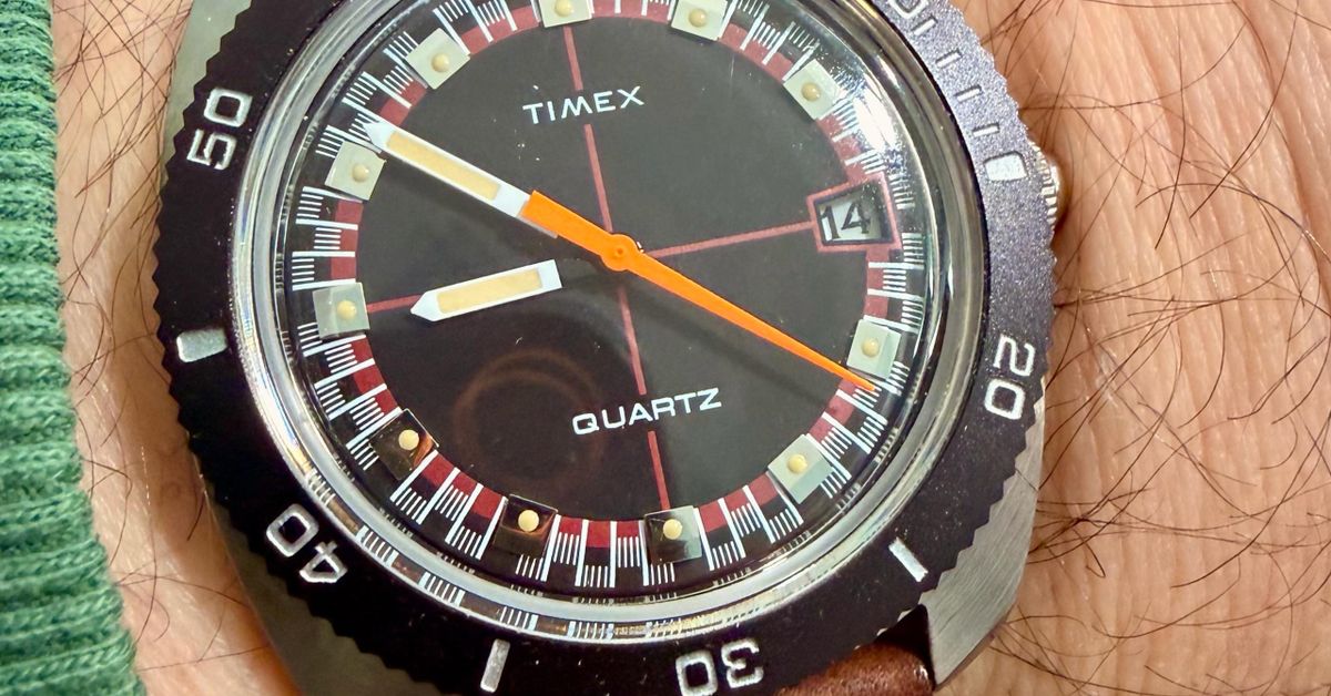 The Latest Addition: Timex 1971 Velocity Quartz | WatchCrunch
