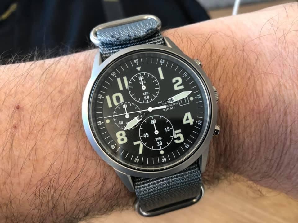 Any love for the civilian versions of Pulsar's RAF pilot watches ...