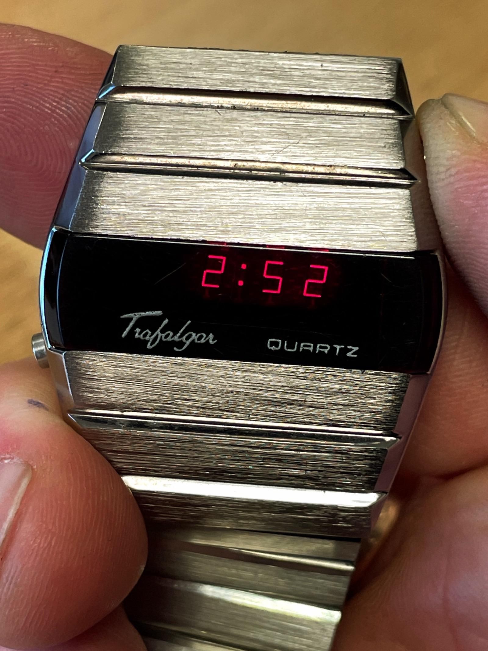 Its LED time! 1970s Trafalgar | WatchCrunch
