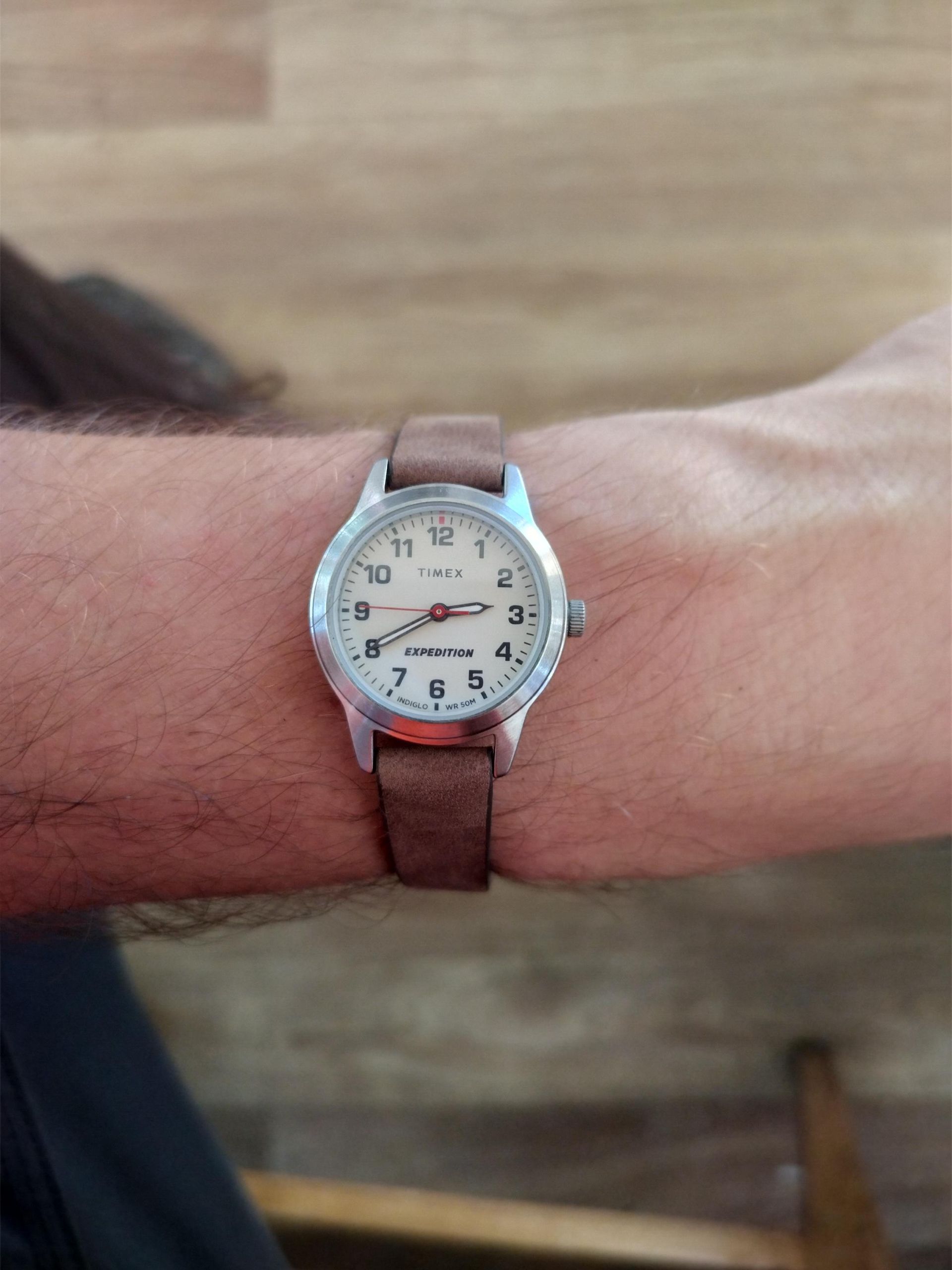 I like small watches but this might be a bit too small. Timex ...