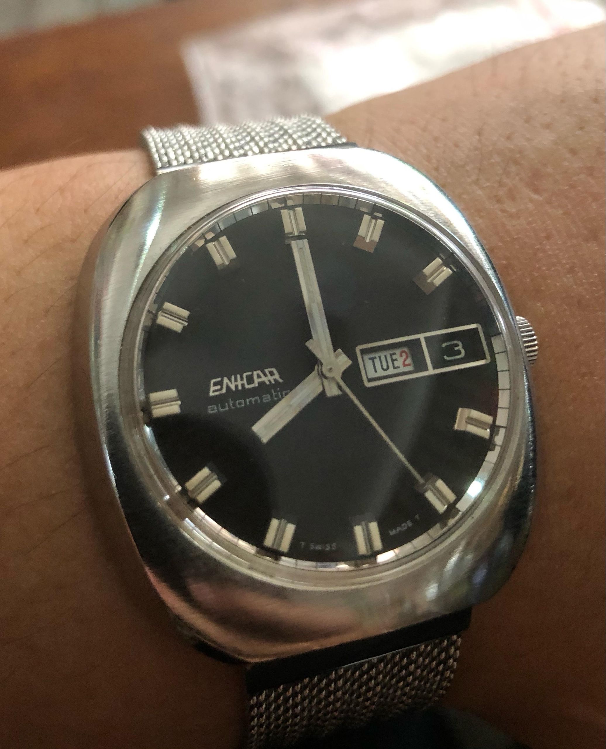 1970’s Enicar Ocean Pearl 147 | WatchCrunch