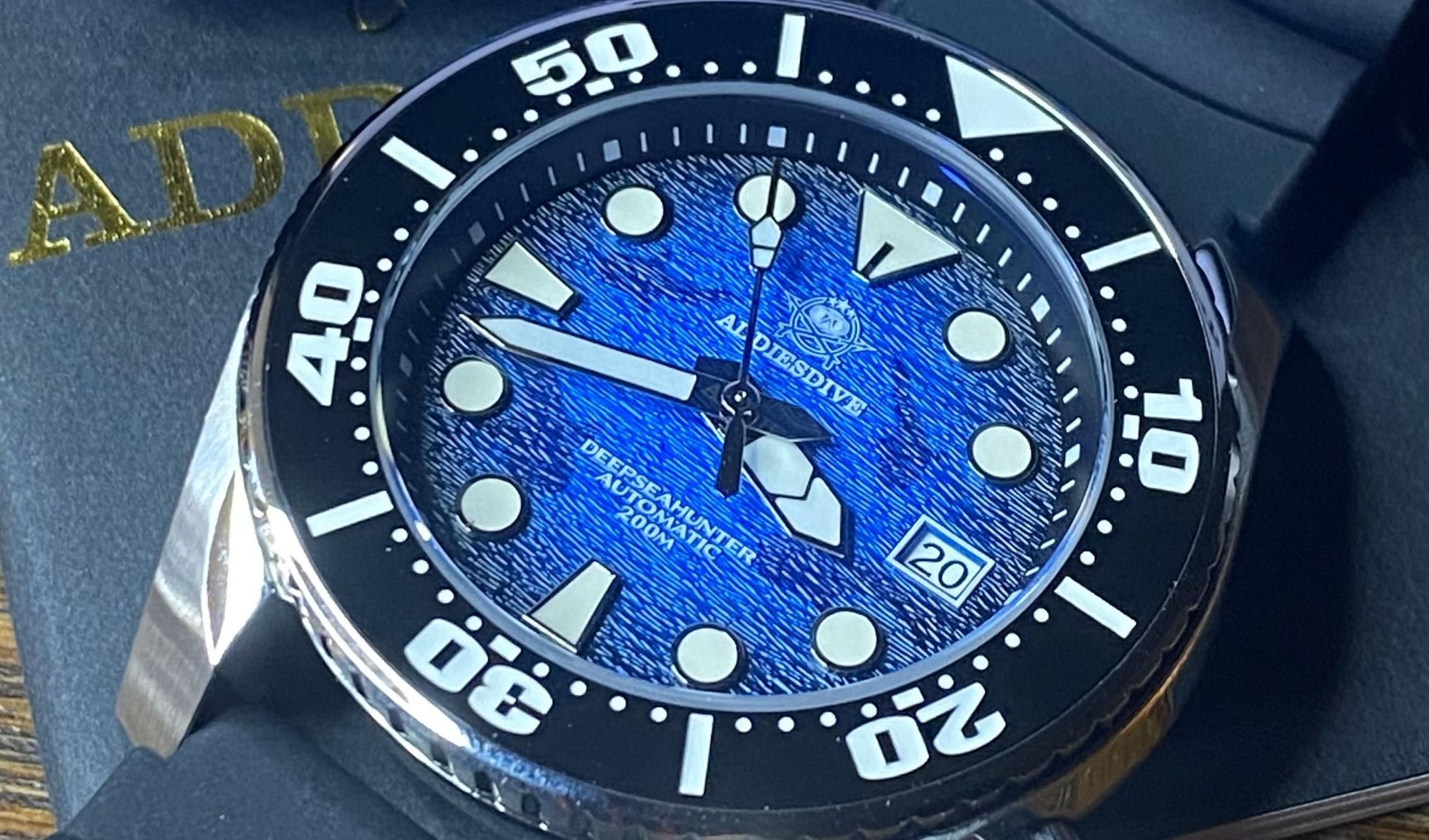 The ADDIESDIVE Deep Sea Hunter Dive Watch Review | WatchCrunch