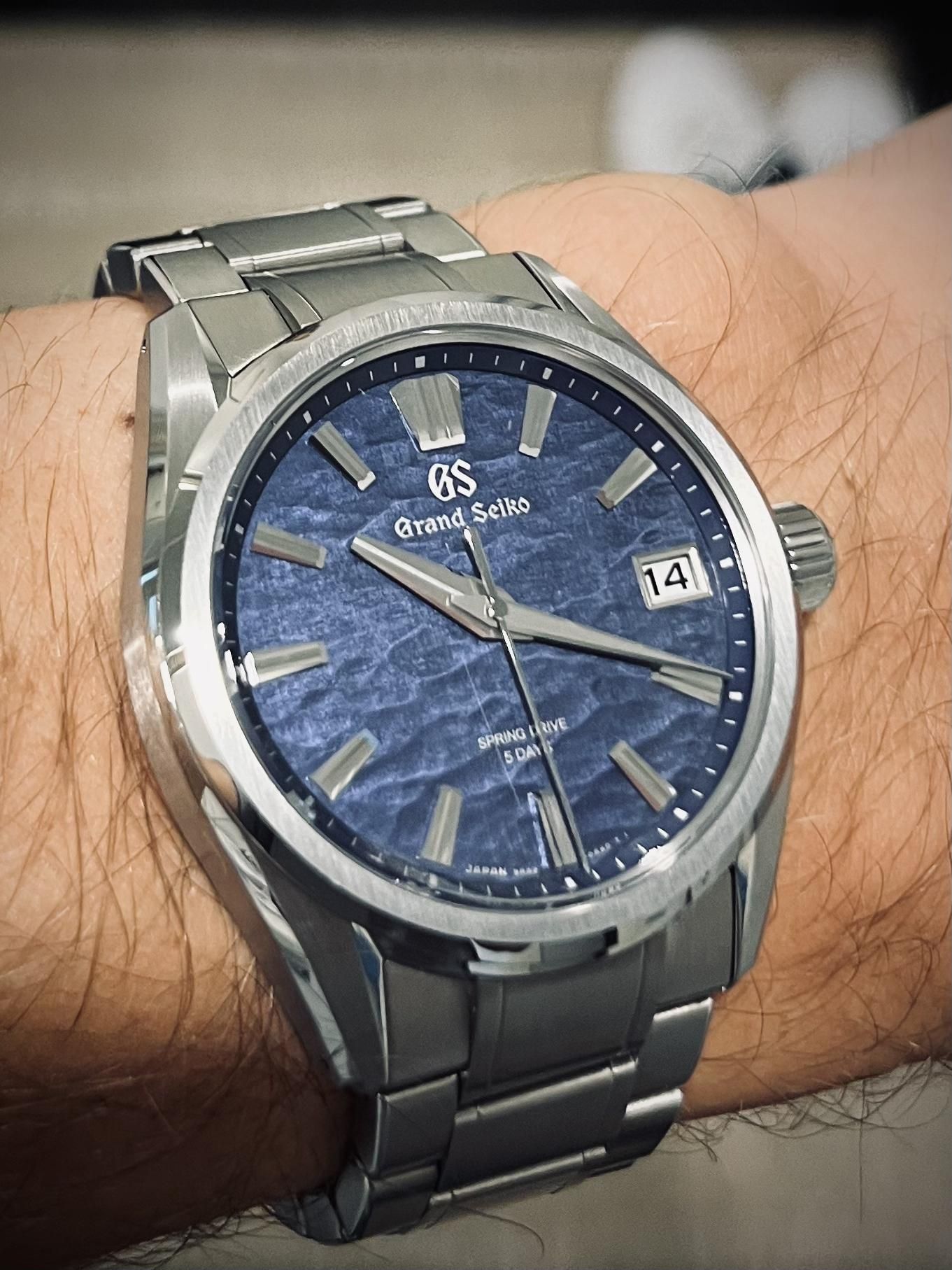 Grand Seiko SLGA019 "Lake Suwa" Review | WatchCrunch